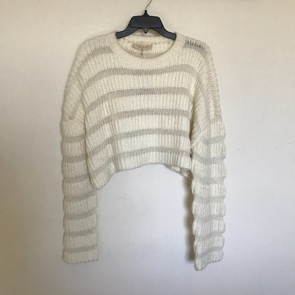 Moon River | Sweaters | Moon River Knit Cropped Sweater | Poshmark